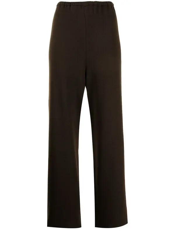 16Arlington Mandrake Wide-leg Wool Trousers