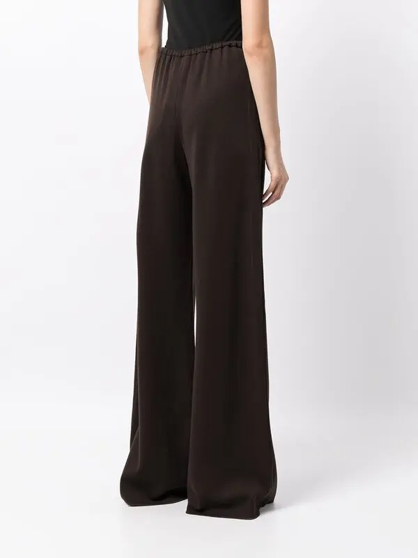 16Arlington Mandrake Wide-leg Wool Trousers