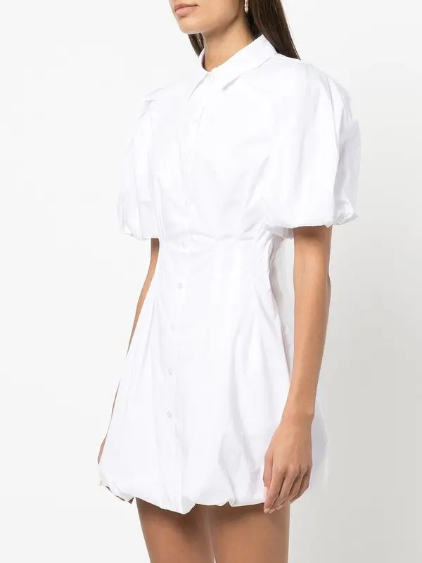Simkhai Cleo Puffball Shirtdress