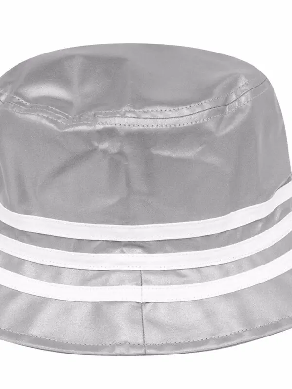 Palace X Adidas Logo-Embroidered Bucket Hat - Grey | Editorialist