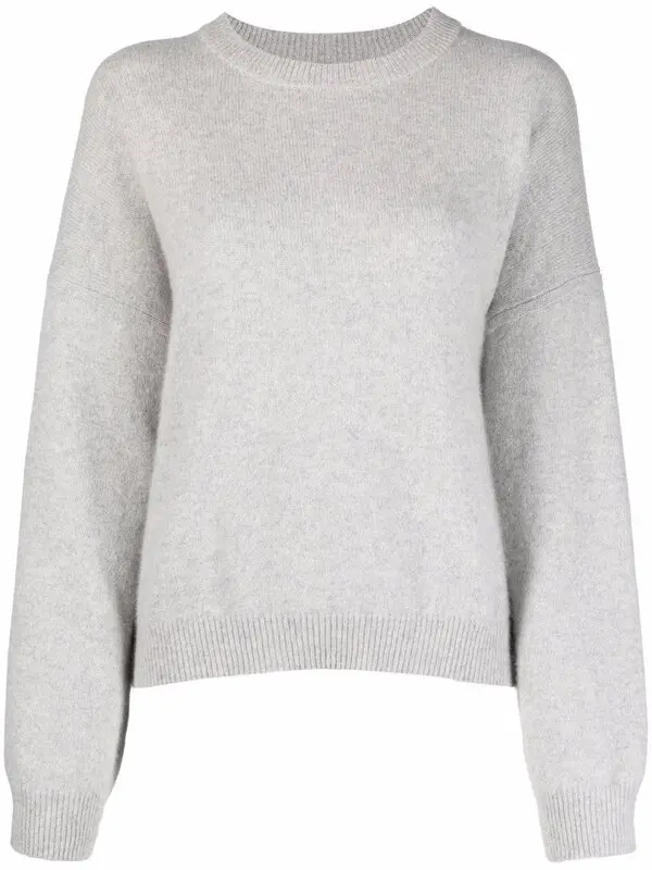 Loulou De Saison Galli Dropped-shoulder Jumper - Grey