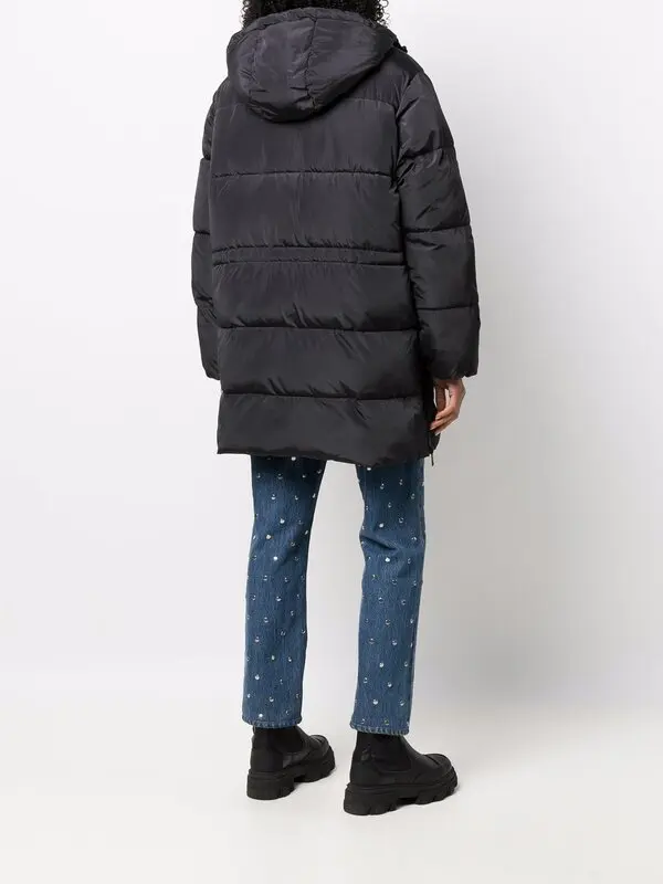 GANNI Oversize Midi Puffer Jacket