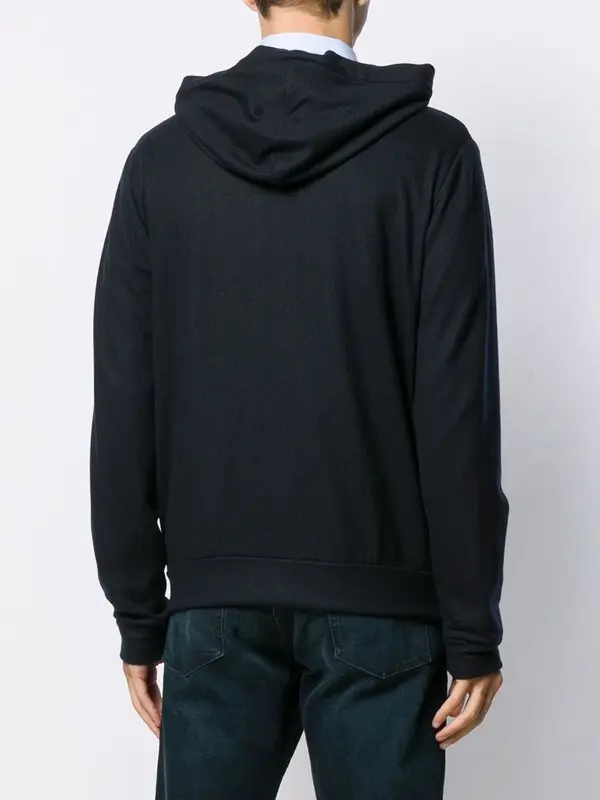 Giorgio Armani Zip-up Wool Lightweight Jacket