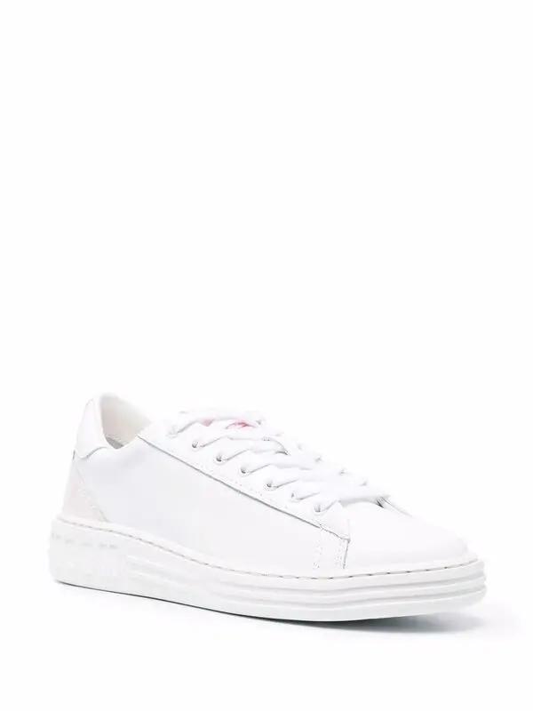 MSGM Debossed Logo Low-top Sneakers