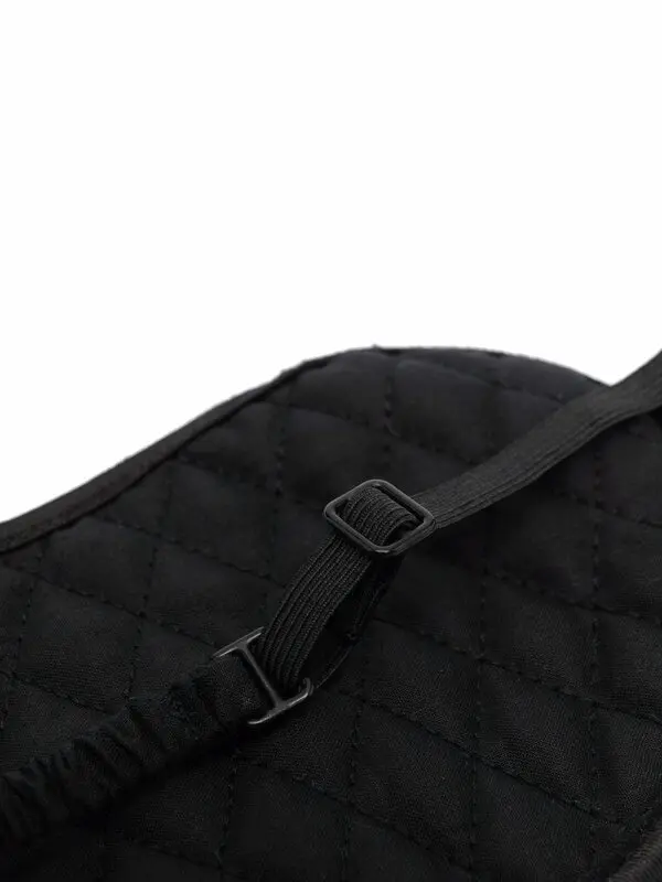 Versace Medusa Head-print Sleep Mask - Black
