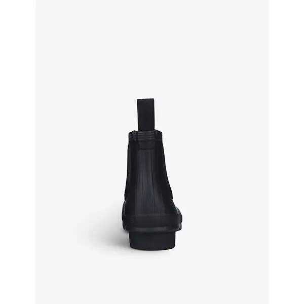 Hunter Original Chelsea Rubber Ankle Boots - Black