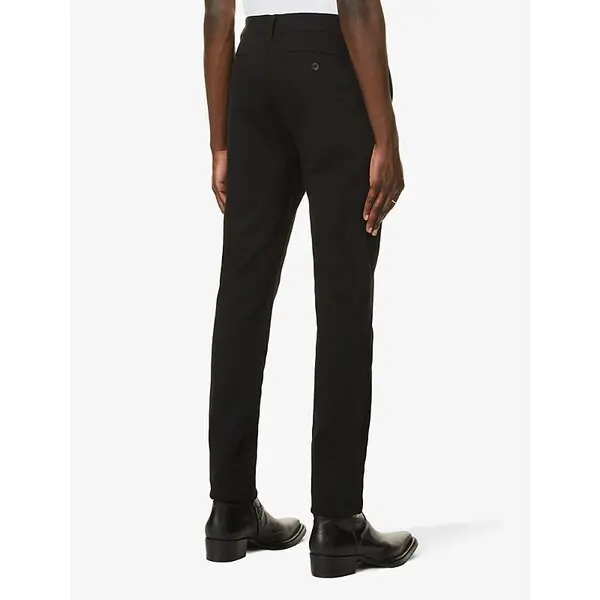 Paige Transcend Stafford Tapered Trousers - Black