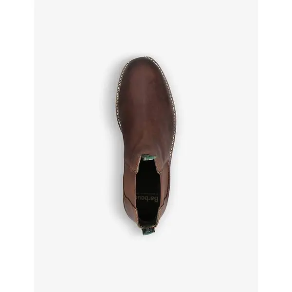 Barbour Farsley Leather Chelsea Boots - Tan