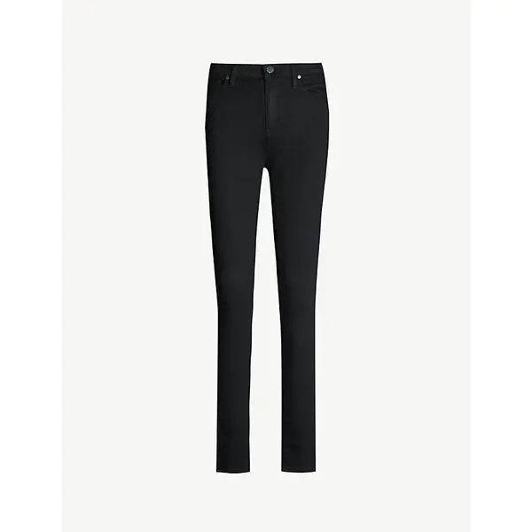Paige Margot Ultra-skinny High-rise Jeans - Black Shadow