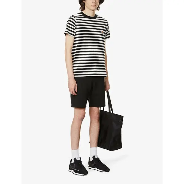 Paige Rickson Mid-rise Stretch-woven Shorts - Black