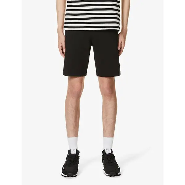 Paige Rickson Mid-rise Stretch-woven Shorts - Black