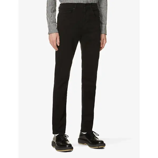 7 For All Mankind Slimmy Tapered Luxe Performance Plus Jeans - Black