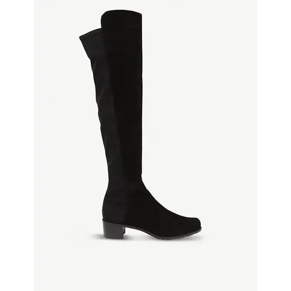STUART WEITZMAN Reserve Suede Over-the-knee Boots