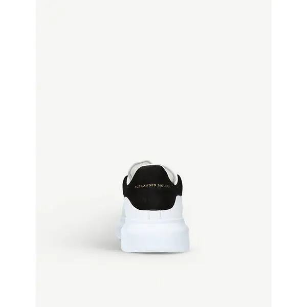 Alexander McQueen Runway Leather Trainers - White/blk
