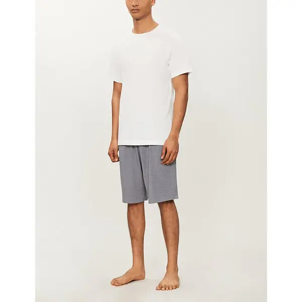 Derek Rose Marlowe Stretch-modal Shorts - Grey