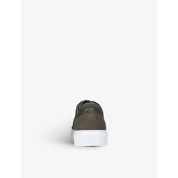 Barbour Liddesdale Quilted Shell And Woven Low-top Trainers