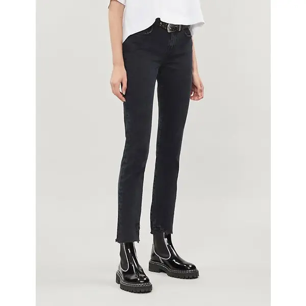AGOLDE Toni Straight Mid-rise Jeans