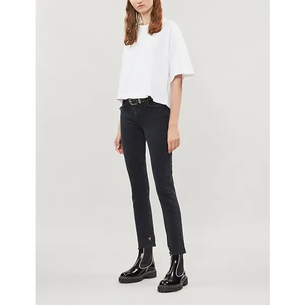 AGOLDE Toni Straight Mid-rise Jeans