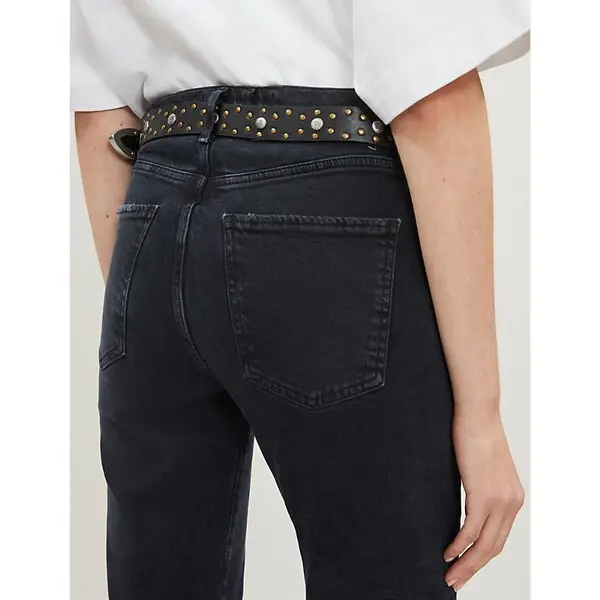 AGOLDE Toni Straight Mid-rise Jeans