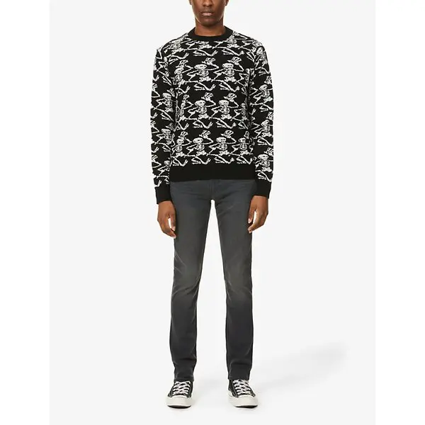 Paige Lennox Slim-fit Mid-rise Jeans - Sheldon