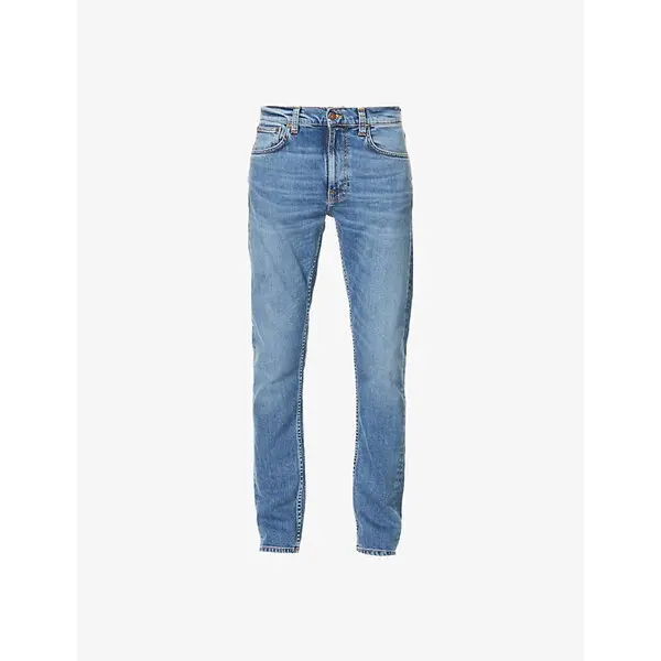 Nudie Jeans Lean Dean Slim-fit Jeans - Lost Orange