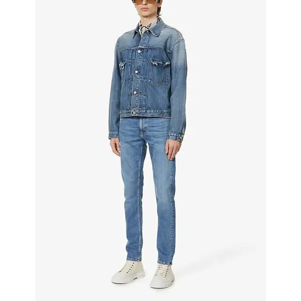 Nudie Jeans Lean Dean Slim-fit Jeans - Lost Orange