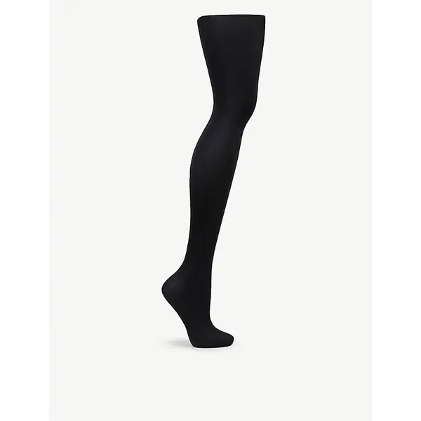 Wolford Satin De Luxe 100 Tights - Black