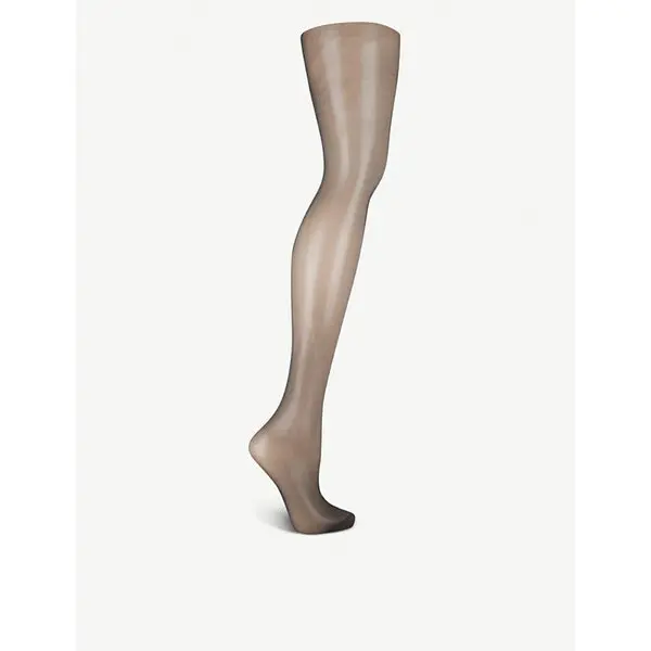 Falke Seidenglatt 15 Denier Woven Tights - 3009 Black