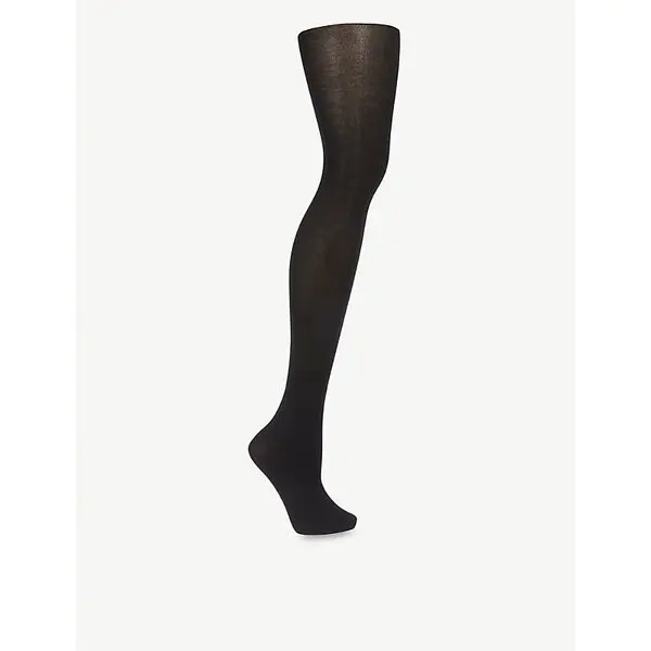 Falke Cotton Touch Tights - Black