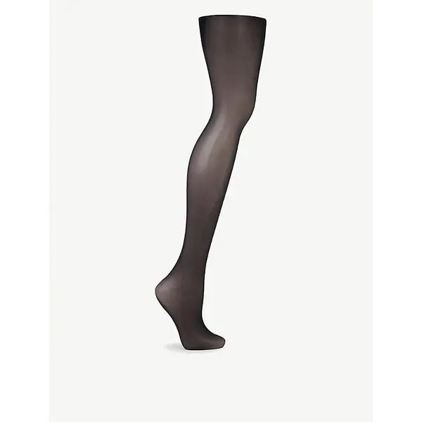 Wolford Individual 10 Nylon-blend Tights - Admiral