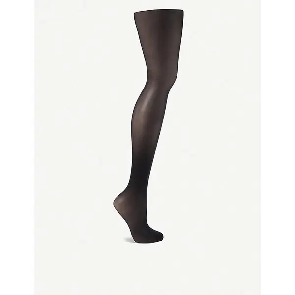Wolford Individual 10 Nylon-blend Tights - Admiral