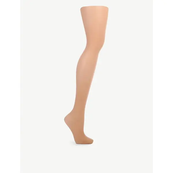 Wolford Individual 10 Nylon-blend Tights - Gobi