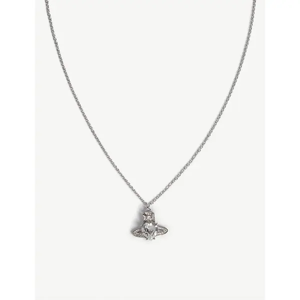 VIVIENNE WESTWOOD Ariella Pendant Necklace - Crystal/rhodium