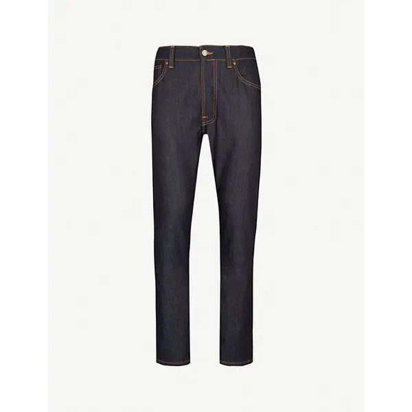 Nudie Jeans Lean Dean Slim-fit Skinny Jeans - Dry 16 Dips
