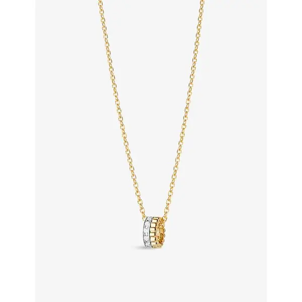 Boucheron Quatre Radiant Edition Diamond Pendant Necklace - Gold