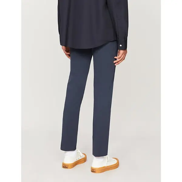 Paige Stafford Slim-fit Tapered Trousers - Deep Anchor