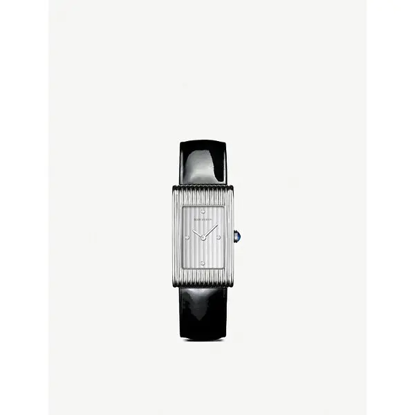 Boucheron Reflet Medium Watch - Black/silver/white