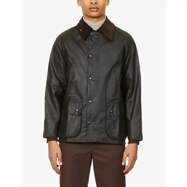 Barbour Bedale Waxed-cotton Jacket - Sage