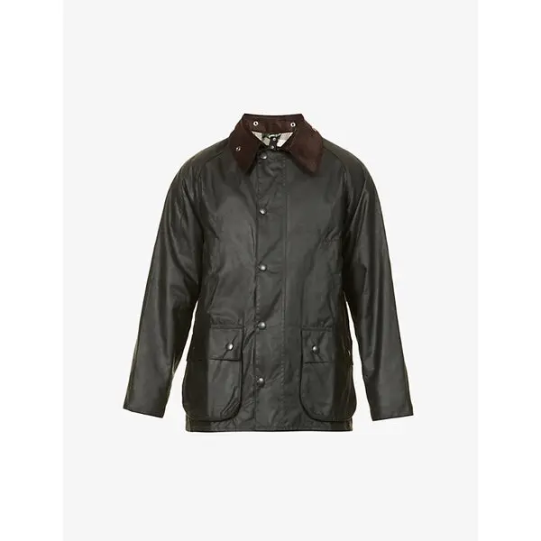Barbour Bedale Waxed-cotton Jacket - Sage