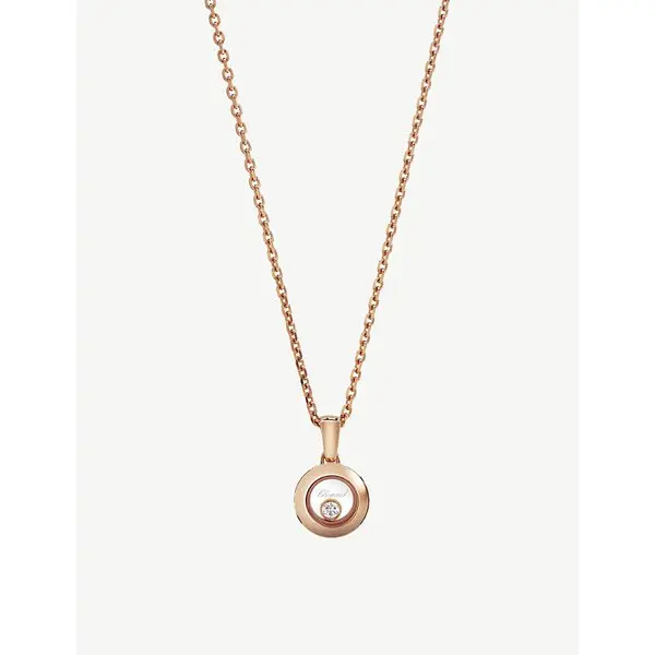 Chopard Happy Diamonds Icons Pendant - Rose Gold