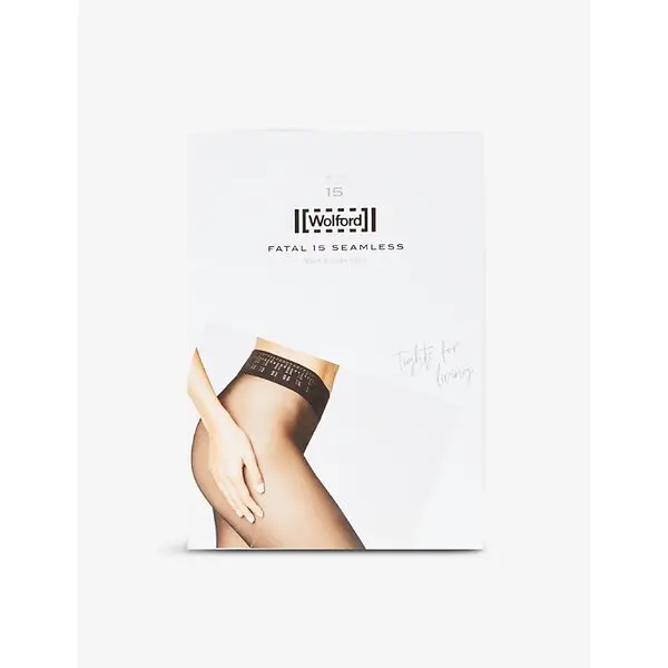 Wolford Fatal 15 Seamless Tights - Black