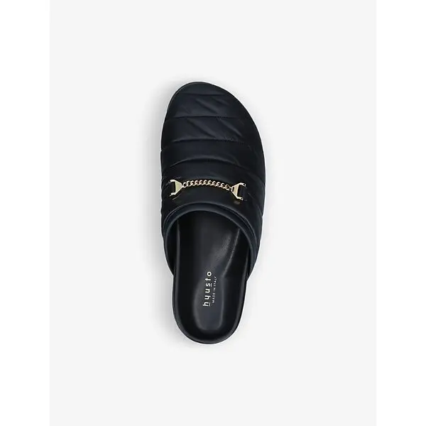 HYUSTO Quincy Quilted Slip On Shoes