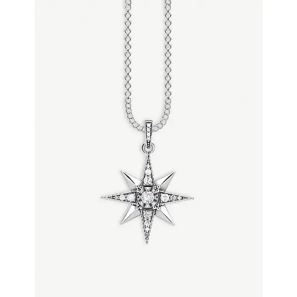 THOMAS SABO Royalty Star Sterling Necklace - Silver