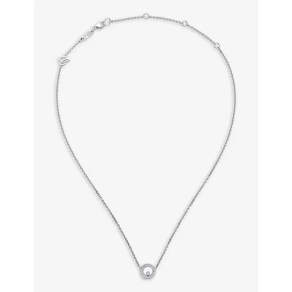 Chopard Happy Diamonds Icons White Gold Diamond Necklace