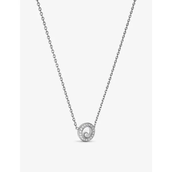 Chopard Happy Diamonds Icons White Gold Diamond Necklace