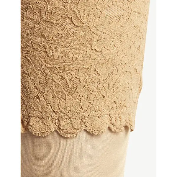 Wolford Satin Touch 20 Denier Hold-ups - Gobi