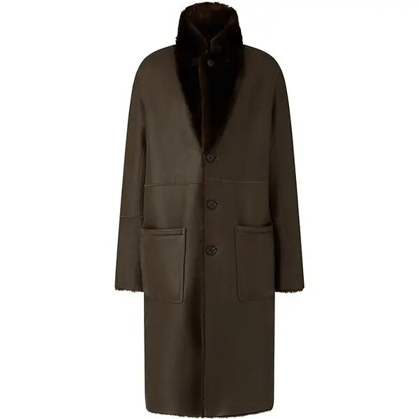JOSEPH Brittany Reversible Shearling Coat