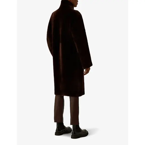 JOSEPH Brittany Reversible Shearling Coat