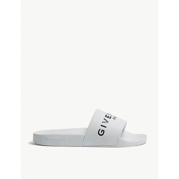 Givenchy Logo Rubber Slides