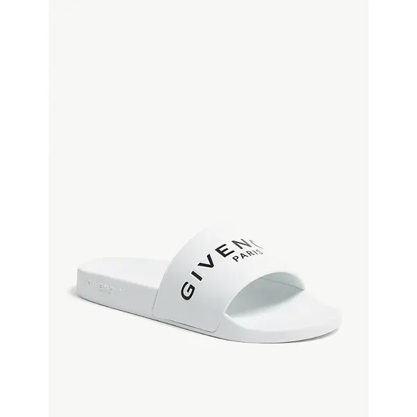 Givenchy Logo Rubber Slides